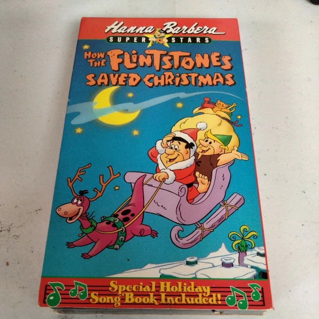 VHS THE FLINTSTONES - How The Flintstones Saved Christmas (VHS, 1989 ... VHS THE FLINTSTONES - How The Flintstones Saved Christmas (VHS, 1989 ...