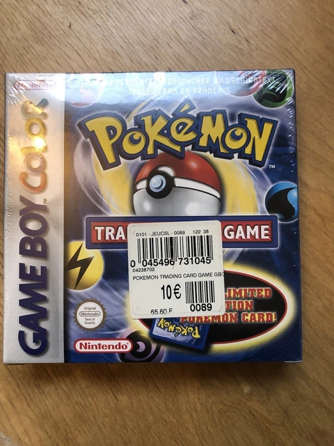 + POKEMON TRADING Card Game Boy Color Blister Neuf Nintendo No Zelda ...