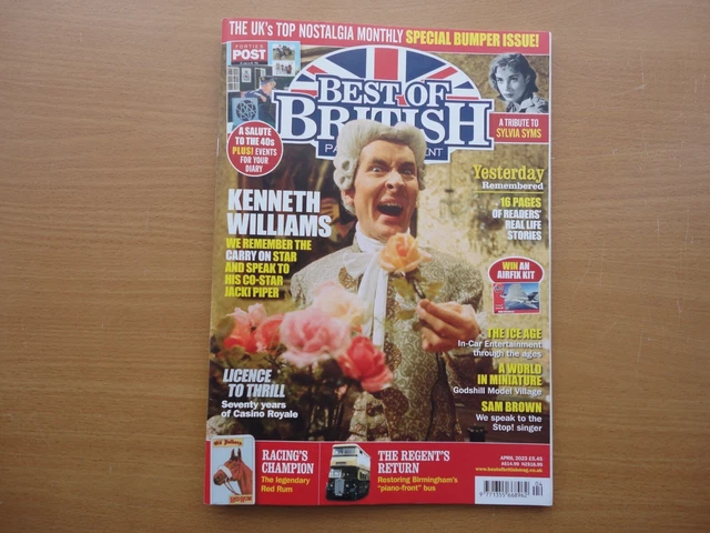 BEST OF BRITISH Magazine Past And Present 2023 April Kenneth Williams ...