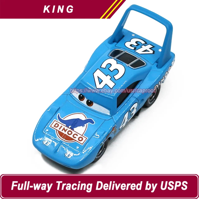 MATTEL DISNEY PIXAR Cars The King n°43 Dinoco 1:55 jouets moulés sous ...