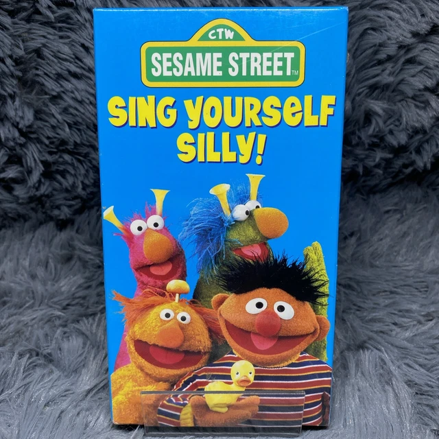 SING YOURSELF SILLY! CTW Sesame Street VHS Tape 1990 Sony Wonder Kids ...