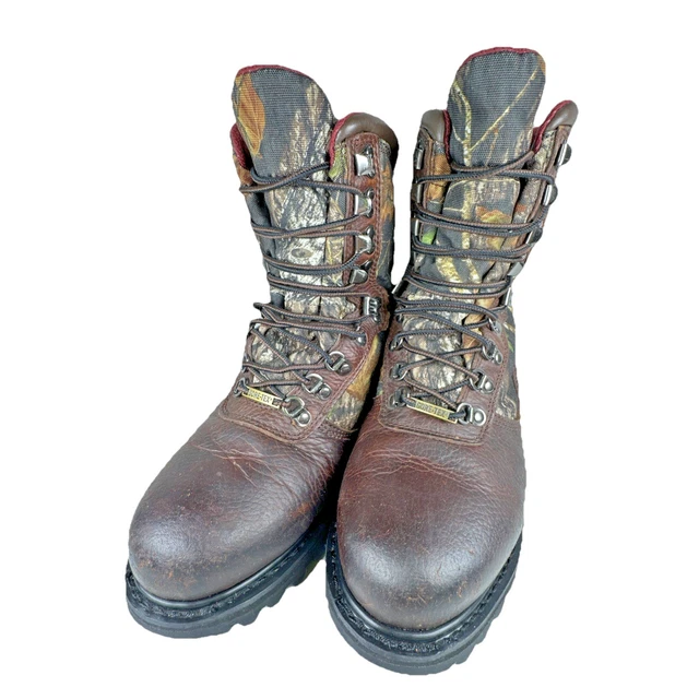 CABELAS 81-1927 THINSULATE Gore-Tex Mens Size 7D Insulated Cammo ...