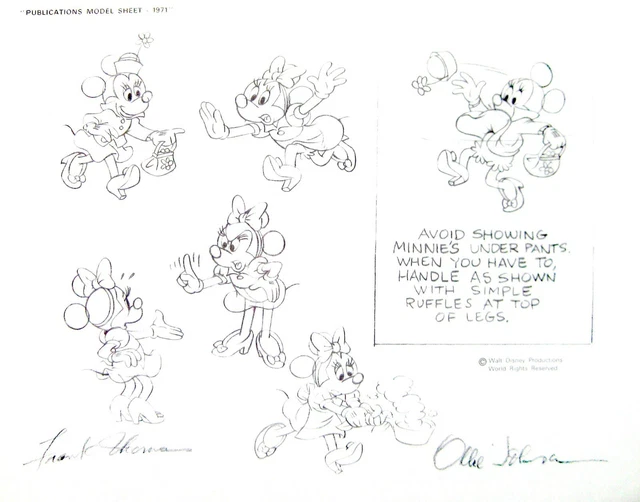 DISNEY 1971 PUBLICATIONS Model Sheet Mortimer Mouse Animation Art UF 2x ... DISNEY 1971 PUBLICATIONS Model Sheet Mortimer Mouse Animation Art UF 2x ...