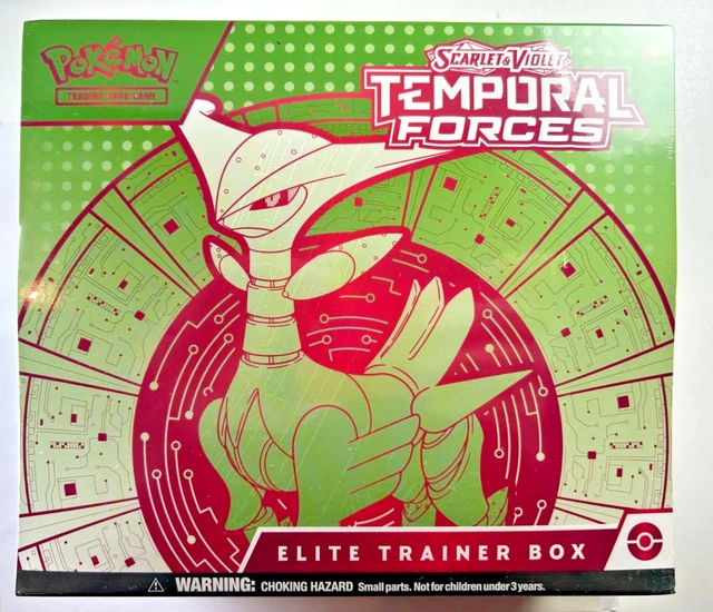 POKEMON TEMPORAL FORCES Iron Leaves Elite Trainer Box ETB Sealed New ...