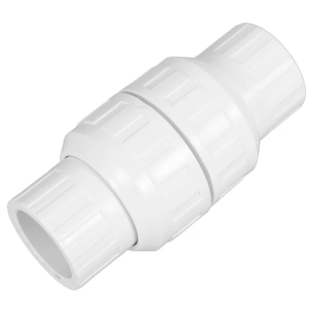 CHECK VALVE PVC Pipe Joint Water Tube Check Valve Prevent Backflow ...