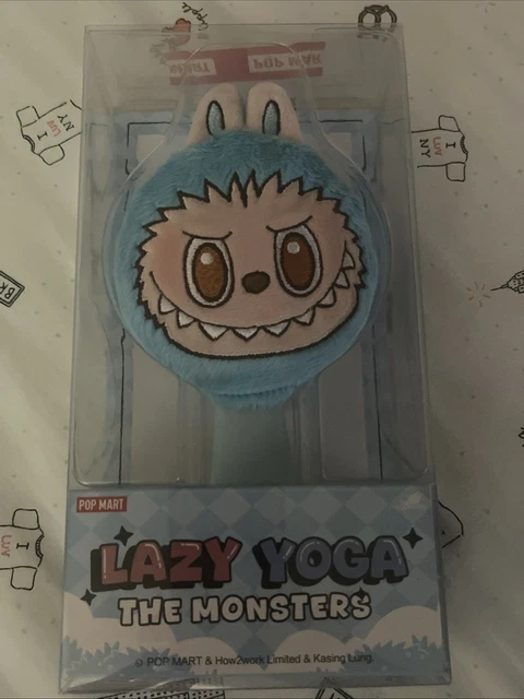 NEW LABUBU THE Monsters Lazy Yoga Series Plush Cushion Comb Promo ...
