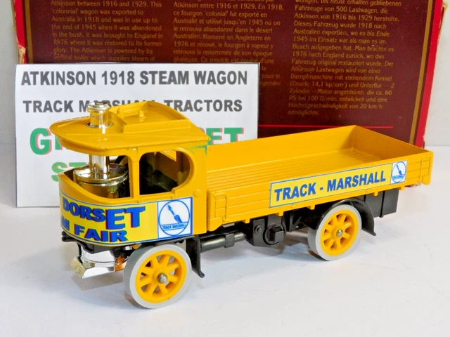 MATCHBOX MODELS OF Yesteryear Atkinson Steam Lorry Track Marshall Great ...