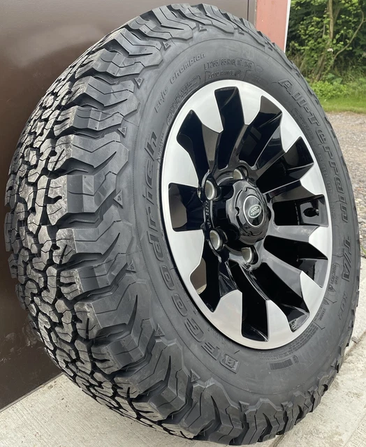 GENUINE LAND ROVER Defender Sawtooth 18 Inch Alloy Wheels with BFG ...