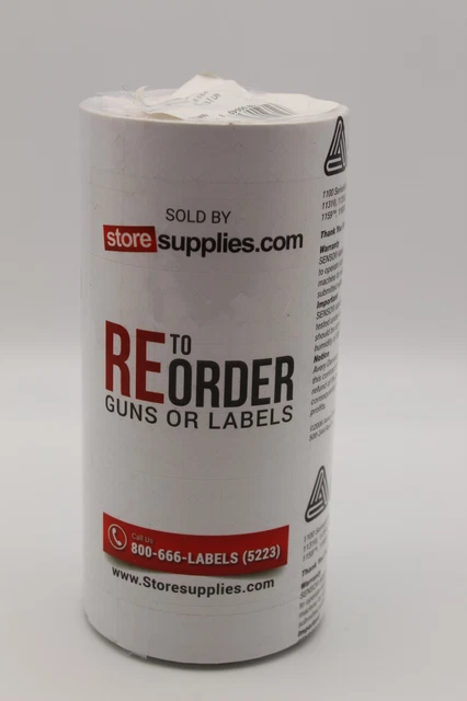 AVERY DENNISON MONARCH 1100 Series Price Senso White Labels £23.58 ...