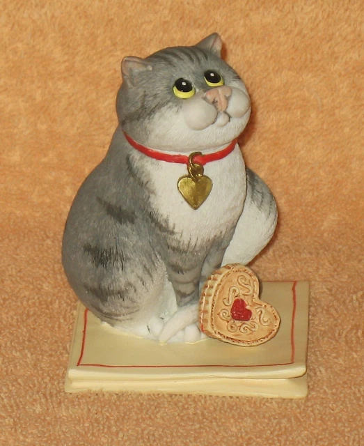 LINDA SMITH COMIC Curious Cats Figurine Jammy Dodger 9cm A22915 New £53 ...