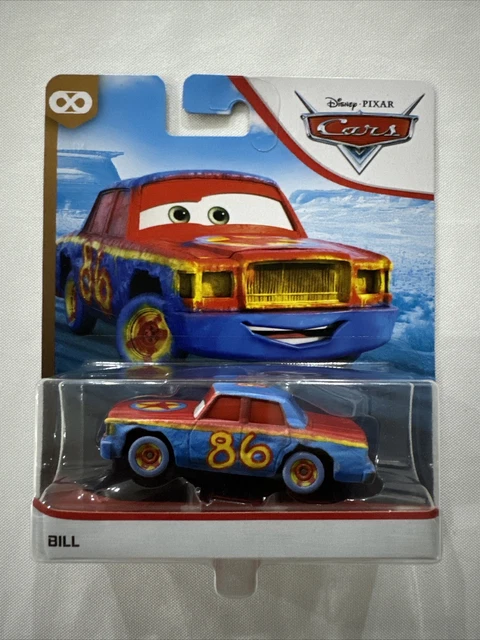 DISNEY PIXAR CARS BILL Mattel Official Diecast 1:55 Rare EUR 10,91 ...