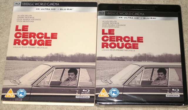 ALAIN DELON LE CERCLE ROUGE Jean-Pierre Melville 4K UHD & REGION B BLU ...