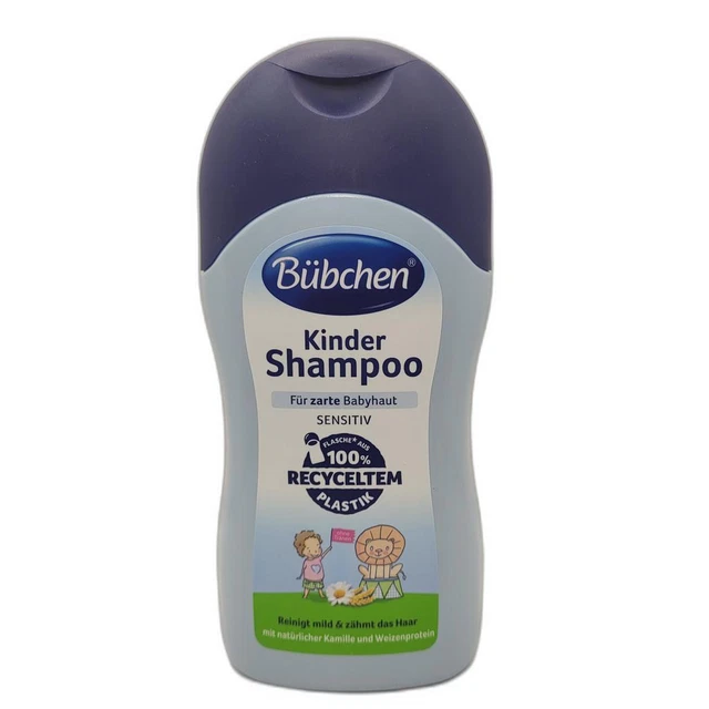 28,63EUR/1L BÜBCHEN KINDER Shampoo 400ml Flasche sensitiv für zarte ...