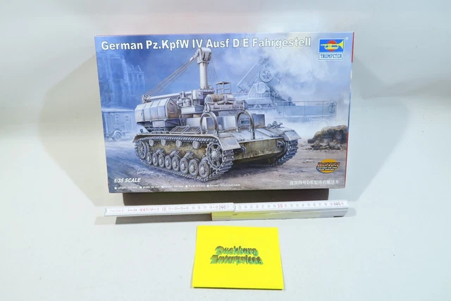 TRUMPETER 00362 GERMAN Pz. KpfW IV Ausf. D/E Fahrgestell Panzer mb13417 ...