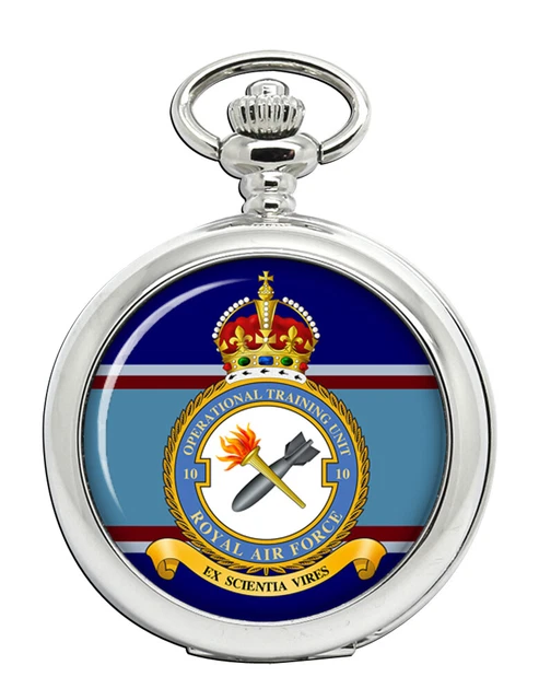 10 OPERATIONAL TRAINING Unit, RAF Pocket Watch EUR 55,45 - PicClick FR