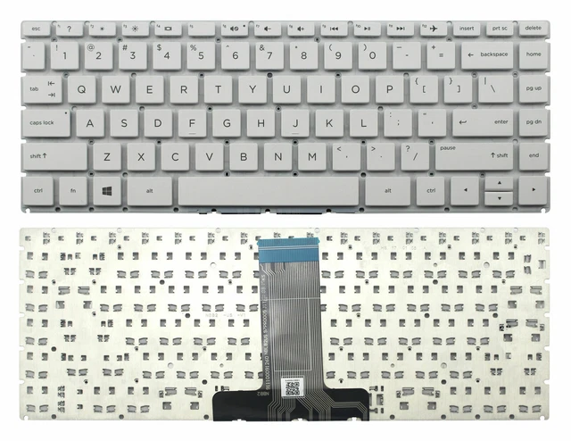 NEW LAPTOP KEYBOARD US For HP 240 G6 245 G6 246 G6 14g-bx 14q-by 14-bw ...