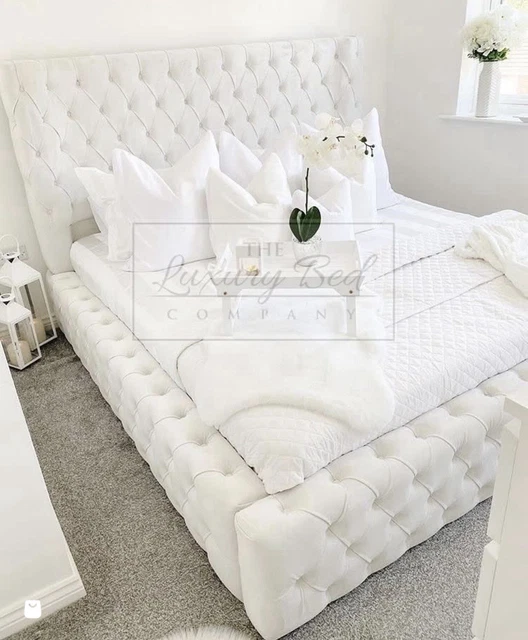 REAL LUXURY BED with otterman smooth cream also same in Pink small ...