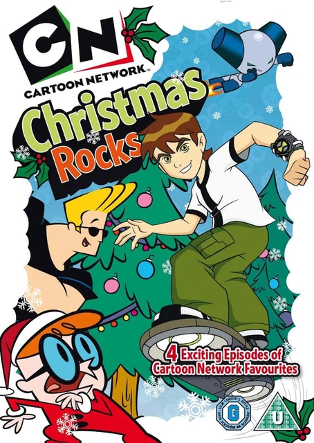 CARTOON NETWORKS CHRISTMAS ROCKS DVD 4 EXCITING FAVOURITE EPISODES New ...