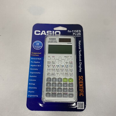 CASIO FX-115ES PLUS Scientific Calculator (Natural Textbook Display ...