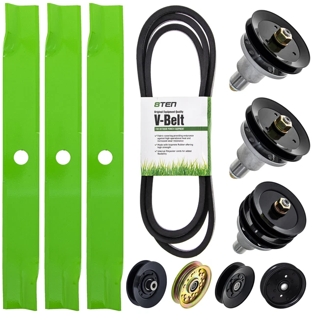 MOWER DECK REBUILD Kit for Exmark Turf Ranger FMD604 103-9076 1-613098 ...