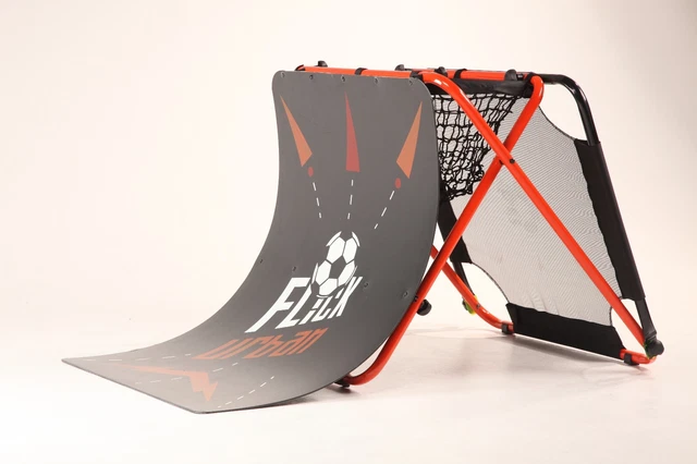 NEW FOOTBALL FLICK Urban Soccer Skills Trainer Ramp Rebounder Factory ...