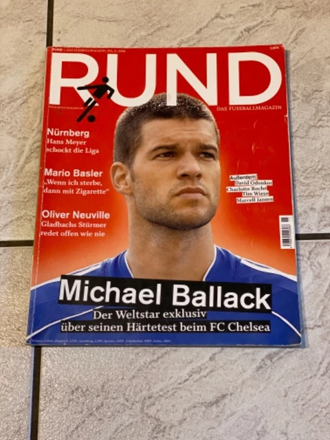 RUND MICHAEL BALLACK Fussballmagazin Ausgabe 11/2006 Hans Meyer Mario ...
