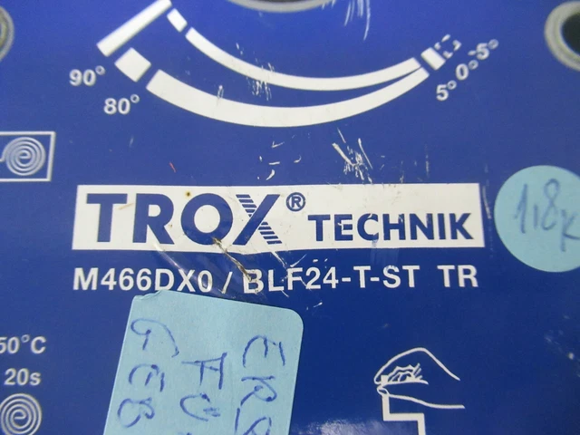 TROX M466DX0/BLF24-T-ST TR Actuator Power 24V AC/DC + Thermosensor ...