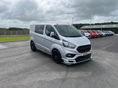 FORD TRANSIT CUSTOM Sport Swb Crew Van 2.0 Tdci 185 Euro 6 ***Vat ...