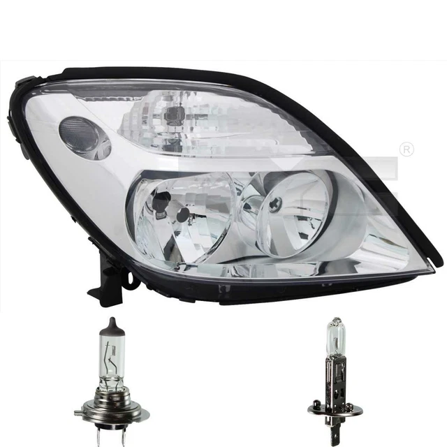 PHARE À GAUCHE H1/H7 pour Renault Mégane Scenic JA0/1_ Scénic I Incl. Lampes EUR 116,85 ...