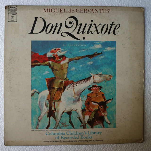 MIGUEL DE CERVANTES Don Quixote World LP Record Bollywood India-2153 ...