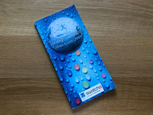 VINTAGE SWATCH CATALOG - Watch Collection - Spring Summer Collection ...