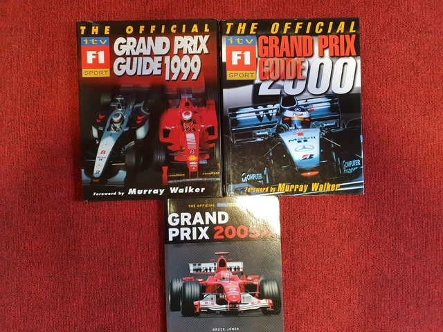 THE OFFICIAL ITV F1 Grand Prix Guide 1999 200 2005 £12.00 - PicClick UK