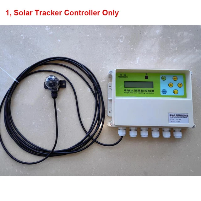 XMYC-1 SINGLE AXIS Solar Tracker Controller 12-24V Solar Panel Tracker ...
