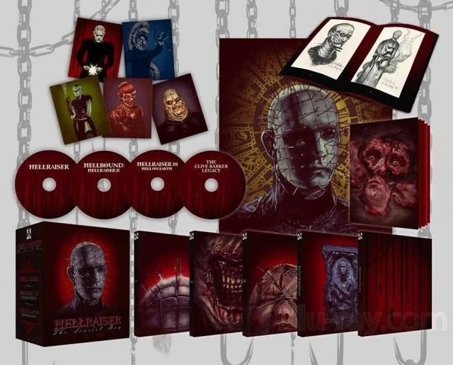 HELLRAISER - THE Scarlet Box Limited Edition Trilogy EUR 125,00 ...