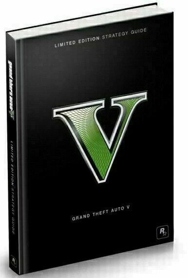 GRAND THEFT AUTO V - Limited Edition Strategy Guide [Hardcover Book ...