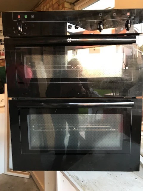 NEFF HBB-EP32-7 BUILT in, Double Electric Oven, Black - 99p bargain ...