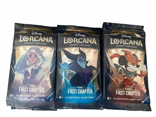 DISNEY LORCANA TCG: The First Chapter Booster - 10 x Sealed Packs - In ...