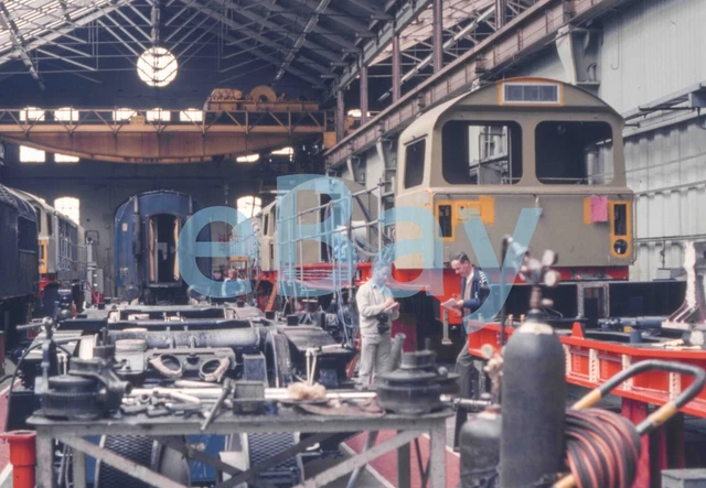 35MM RAILWAY SLIDE of a Class 58 @ Doncaster Works Copyright to Buyer £ ...