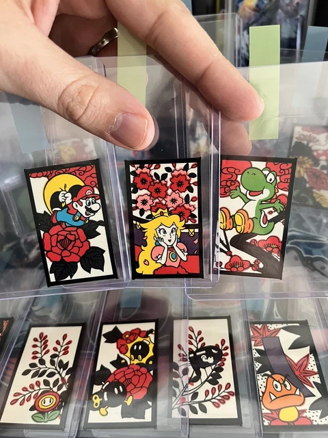 NINTENDO SUPER MARIO Bros Traditional Hanafuda Japanese Playing Cards ...