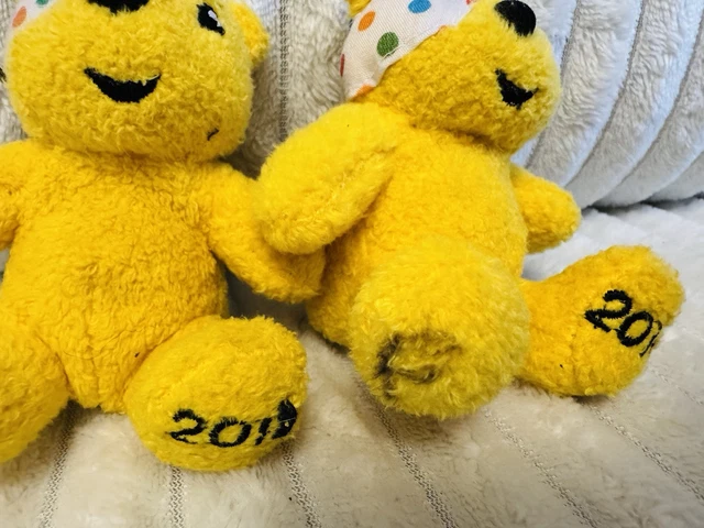 PUDSEY BEAR SOFT Toy Plush 2011 2010 Bears Q £7.00 - PicClick UK