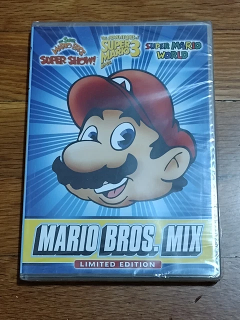 MARIO BROS. MIX (DVD) Limited Edition NCircle Animated Approx. 80 mins ...