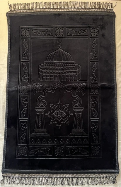 PRAYER MATS CUSHIONED Muslim Islamic Thick Musallah Namaz Padded size ...