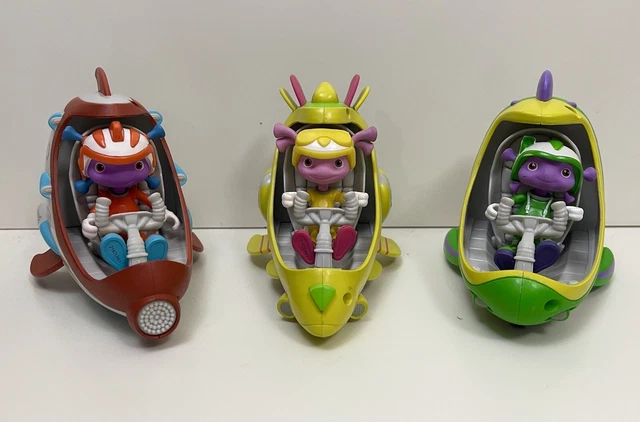 FLOOGALS CAPTAIN FLEEKER Officer Flo Junior Boomer Vehicle Spaceship ...