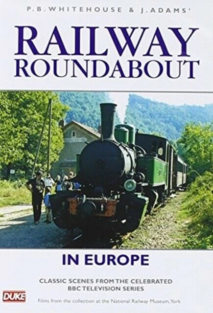 RAILWAY ROUNDABOUT IN Europe DVD Peter Woods 2007 Top-quality Free UK ...
