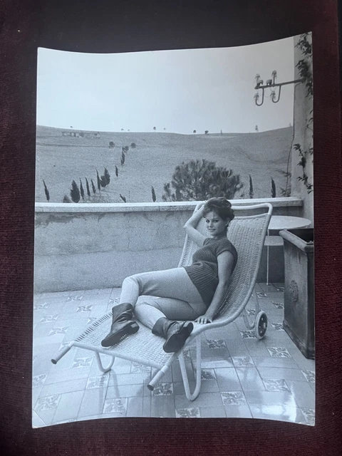 SUBLIME PHOTO ORIGINALE Claudia Cardinale Par Angelo Frontoni # 3 EUR ...