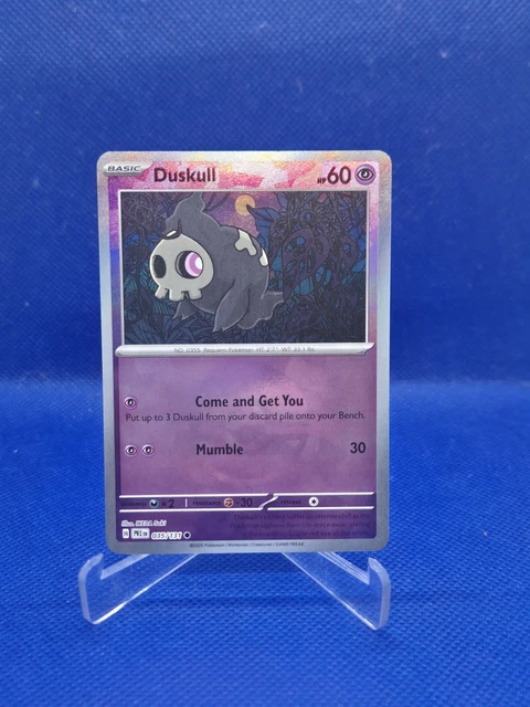 DUSKULL POKE BALL Holo 35/131 Pokemon Prismatic Evolutions $4.18 ...