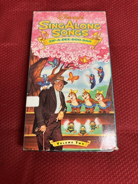 DISNEYS SING ALONG Songs VHS - Zip-A-Dee-Doo-Dah $4.09 - PicClick CA