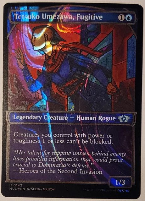 MTG - TETSUKO Umezawa, Fugitive - Halo Foil - March of the Machine ...