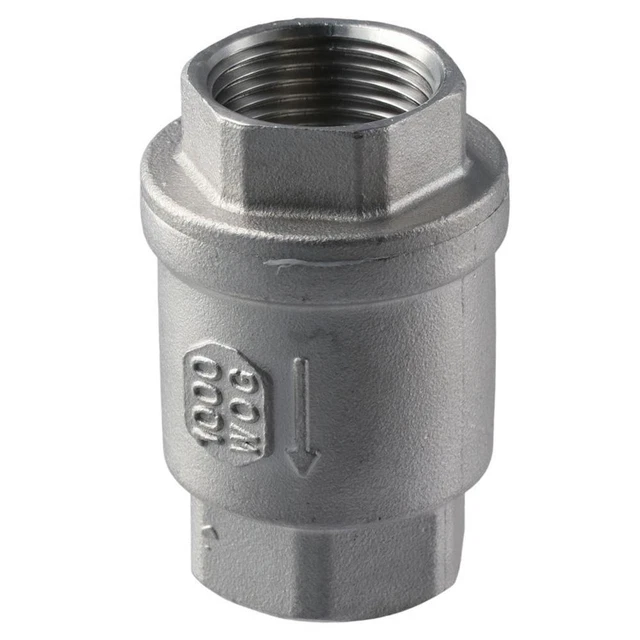 3/4& NPT THREAD One-way Valve Horizontal Check Valve Oil Water Gas EUR ...