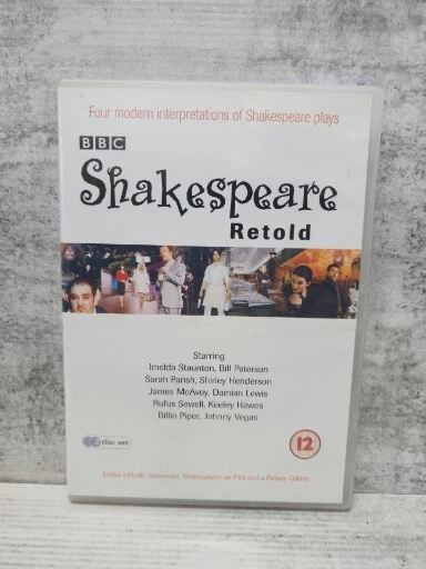 SHAKESPEARE RETOLD DVD BBC TV Series with James McAvoy and Billie Piper ...